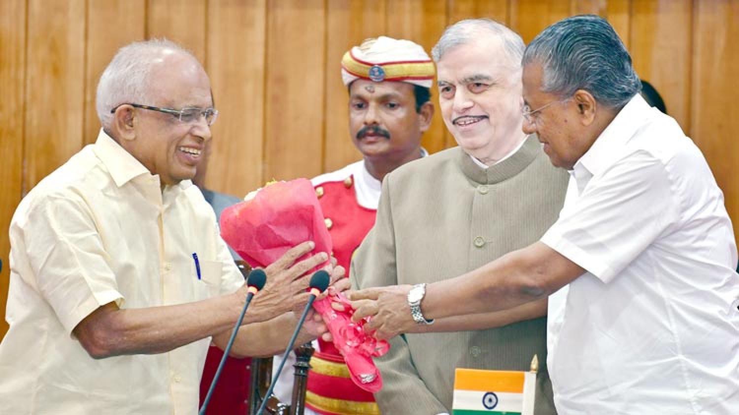 K Krishnankutty sworn in as new Kerala Minister for Water Resources